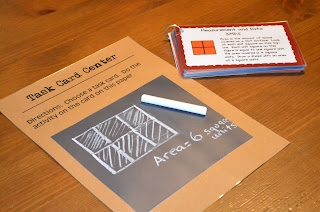 Literacy & Math Ideas: Create Chalkboard Stations on Anything