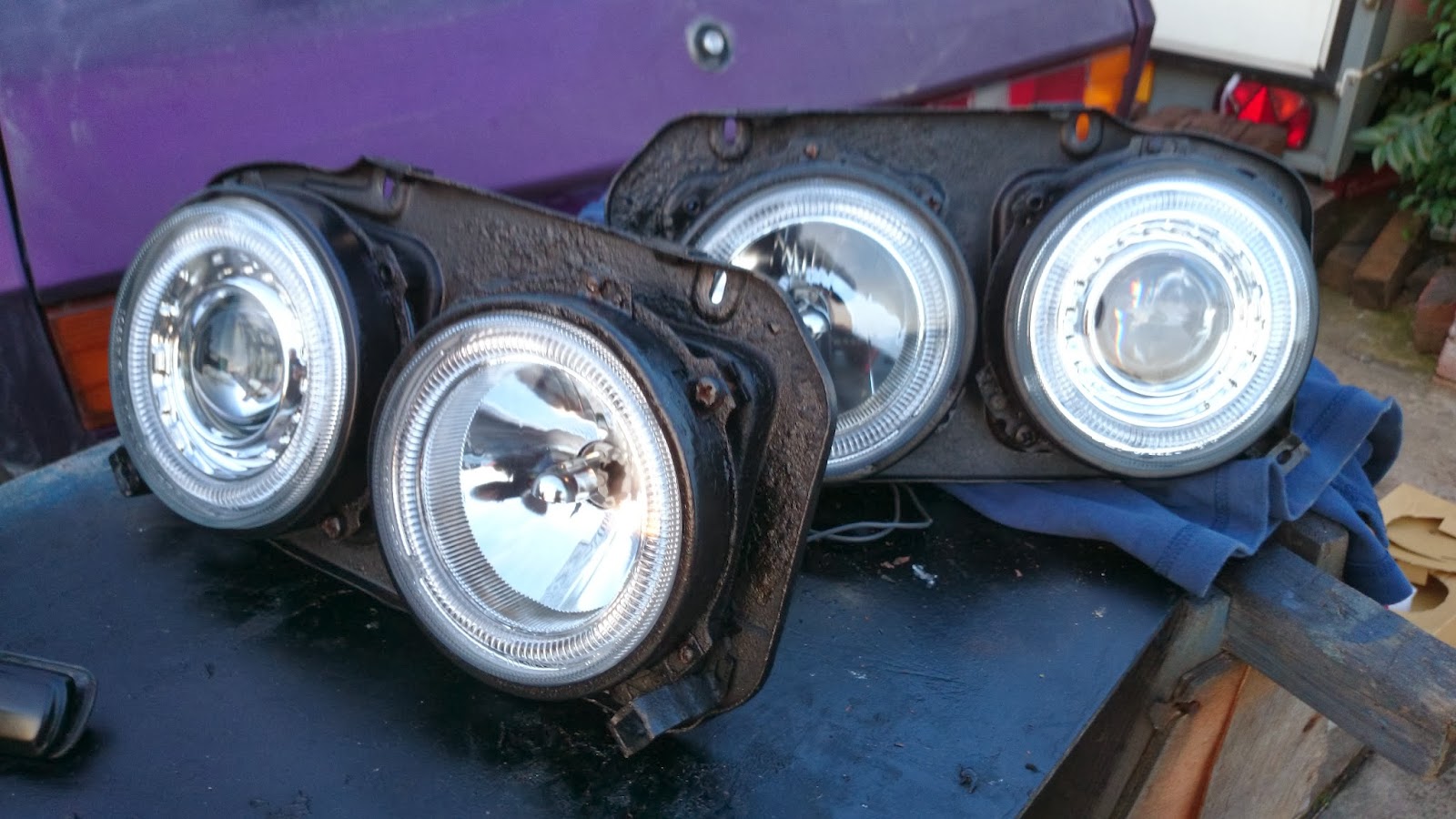 Ford Capri mk3 2.0 Restoration: February 2014