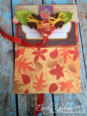 Create Serendipity: Autumn All-in-One Envelope/Note Card