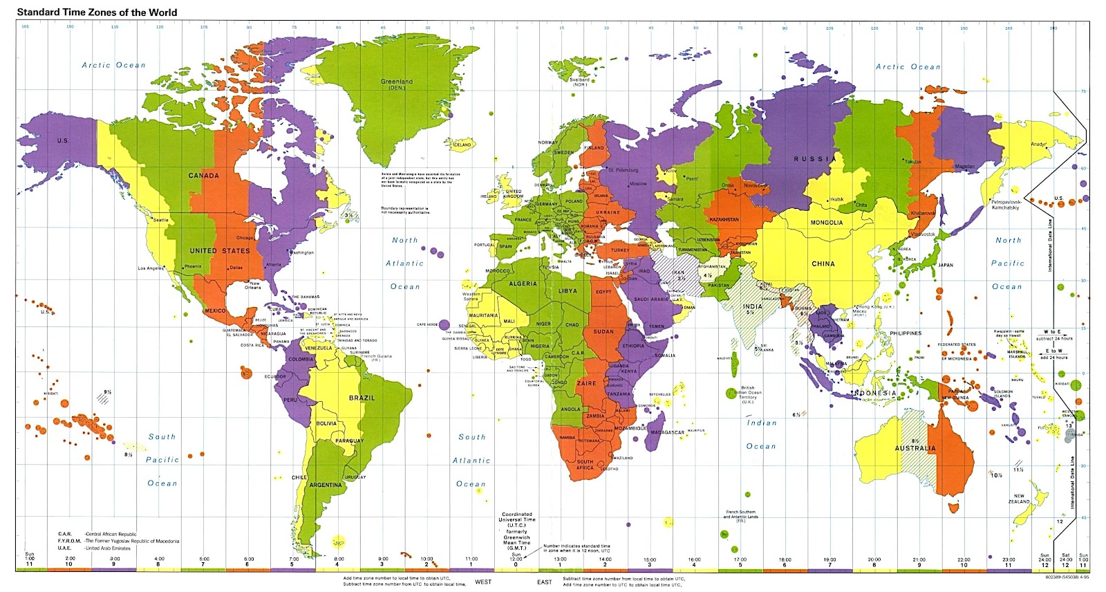 Information and thrill: World Maps