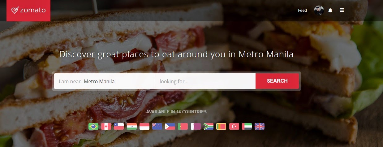 Zomato, the place to find the best restaurants in the world