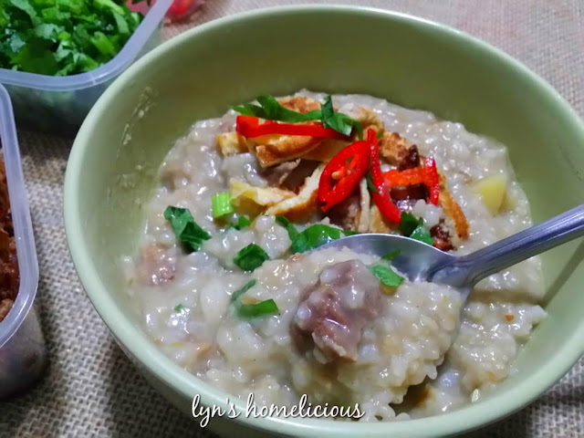 Bubur Lambuk Daging Mudah | LYN'S HOMELICIOUS