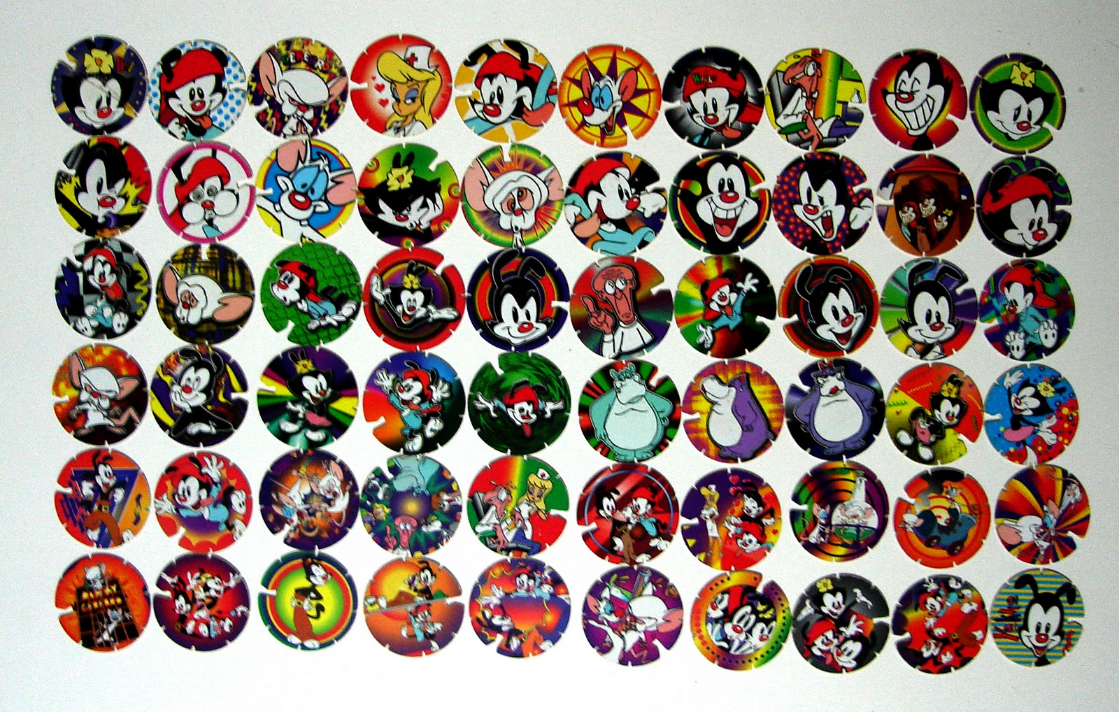 Outras Coleções 03 | Coleção de Tazos (Elma Chips) e Zaps (Ping Pong)
