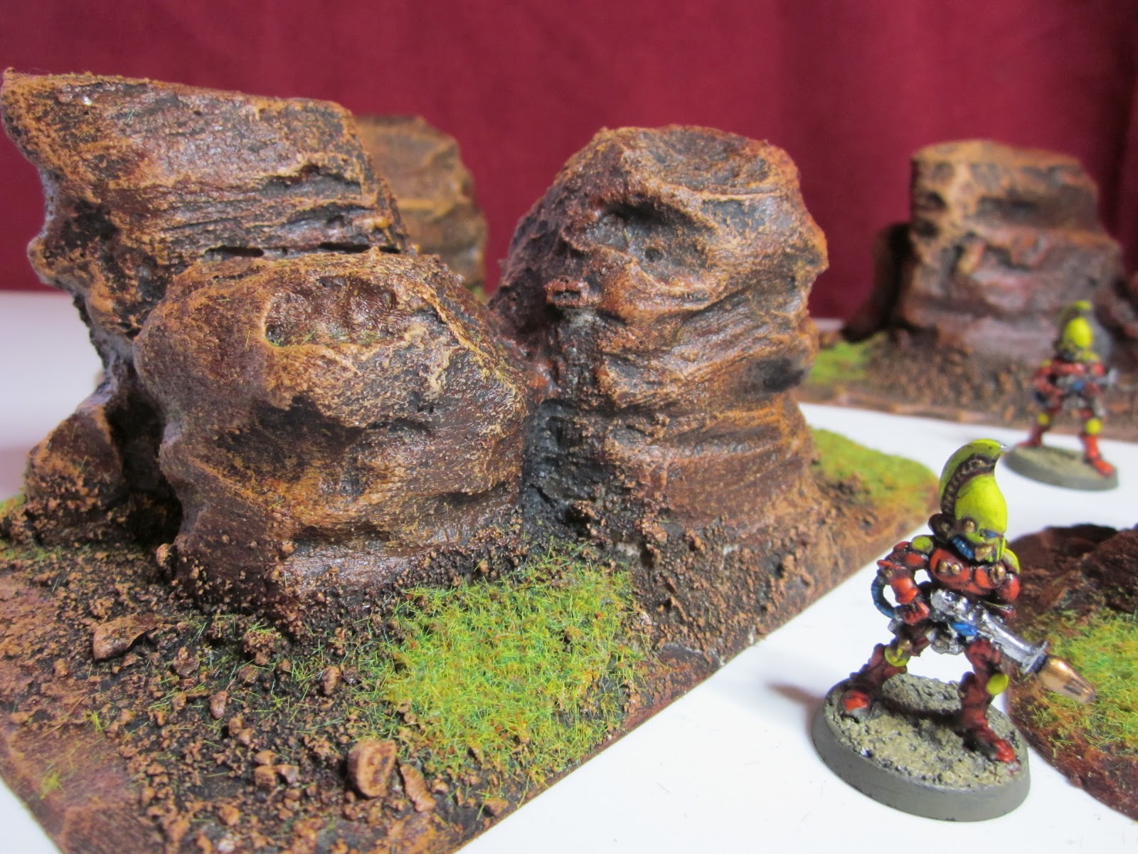 Hawkmans terrain blog: Desert Terrain for Warhammer or 40k