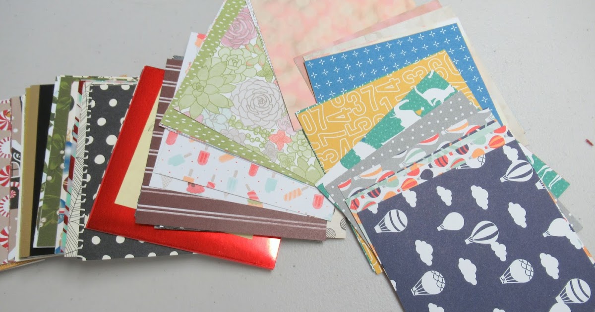 Personally Yours: Stampin With Scraps: 4x4 Retired Designer Paper ...