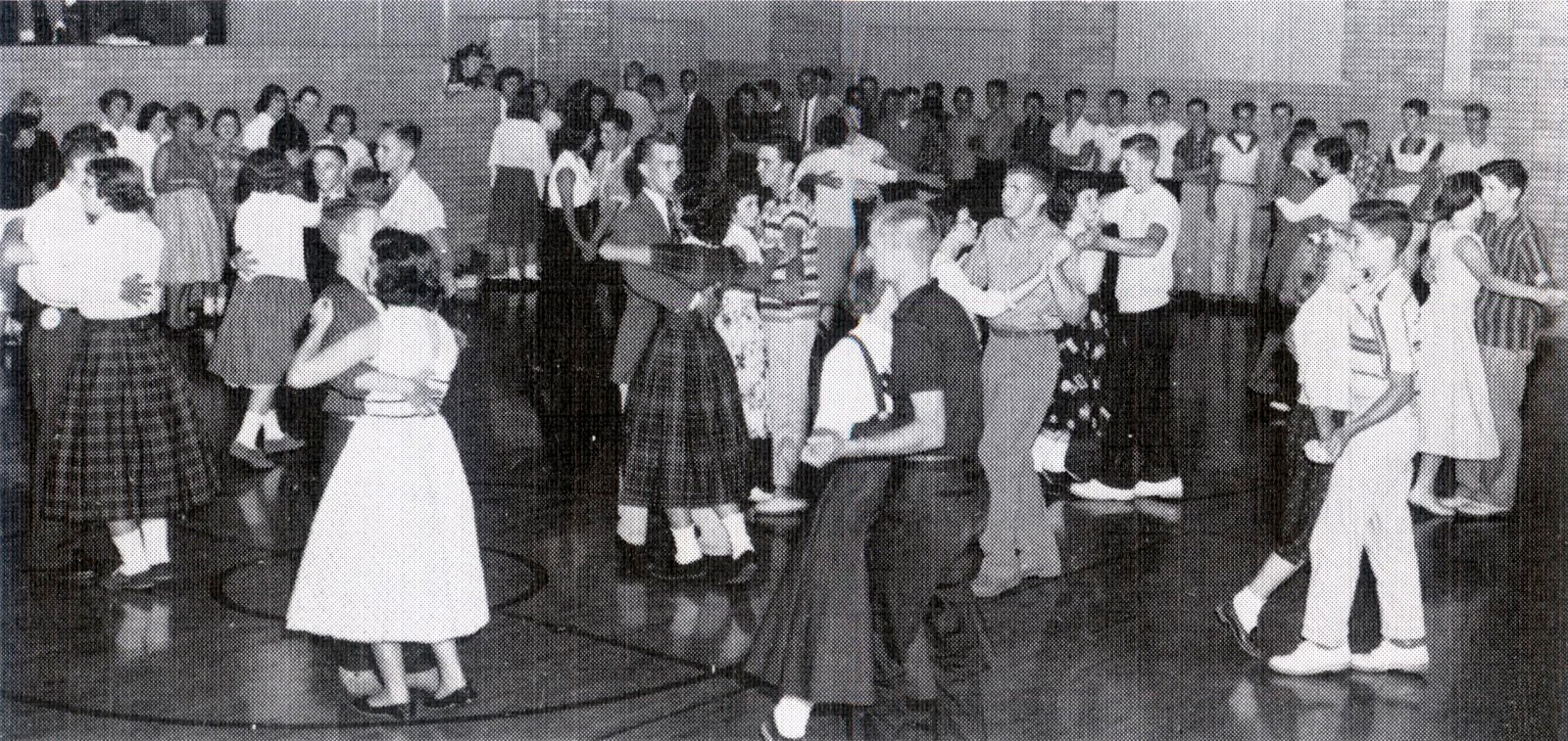 Local History Notes: BCHS Dancing at Lunch Time - 1959