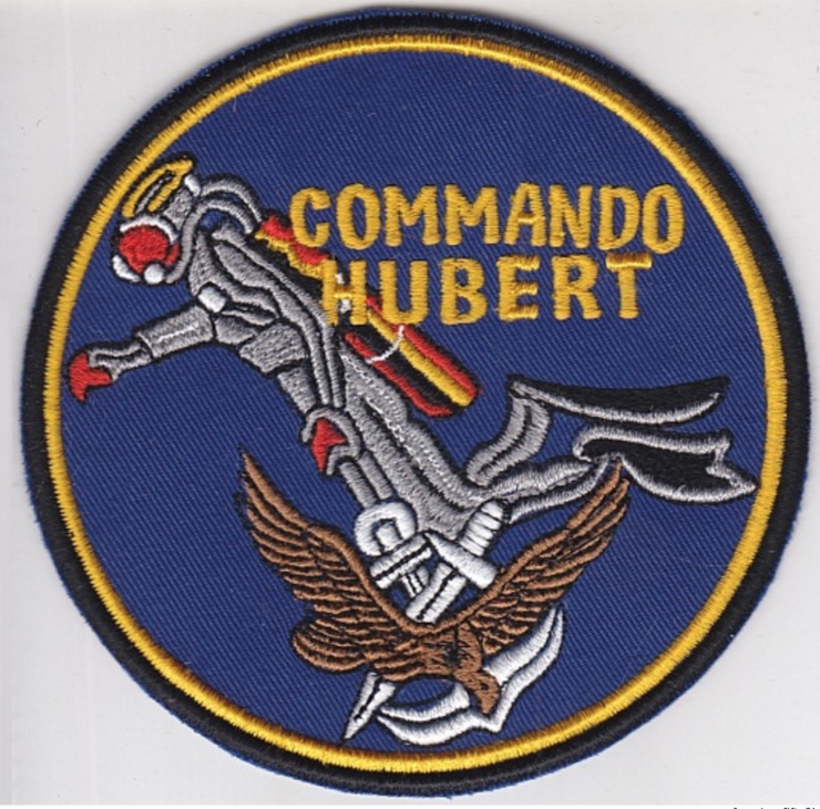 La Marcophilie Navale Envelopmer: Commando Hubert deux officiers ...
