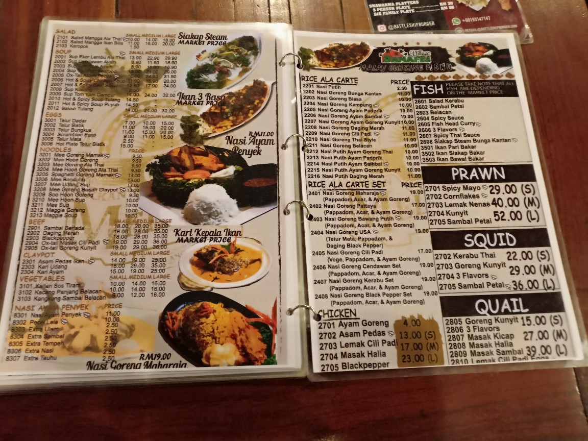 Dinner di Banafee Village Johor Bahru - Cerita Ceriti Ceritu Mamapipie