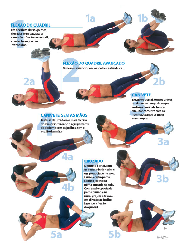 Academia Fisico: Exercícios Abdominais
