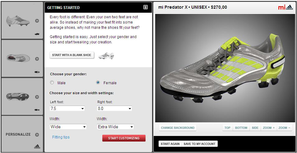 Mass Customization Ideas