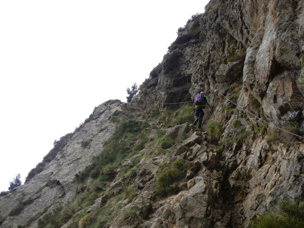 Del refugio de Coma la Vaca a Núria por el Camí dels Enginyers