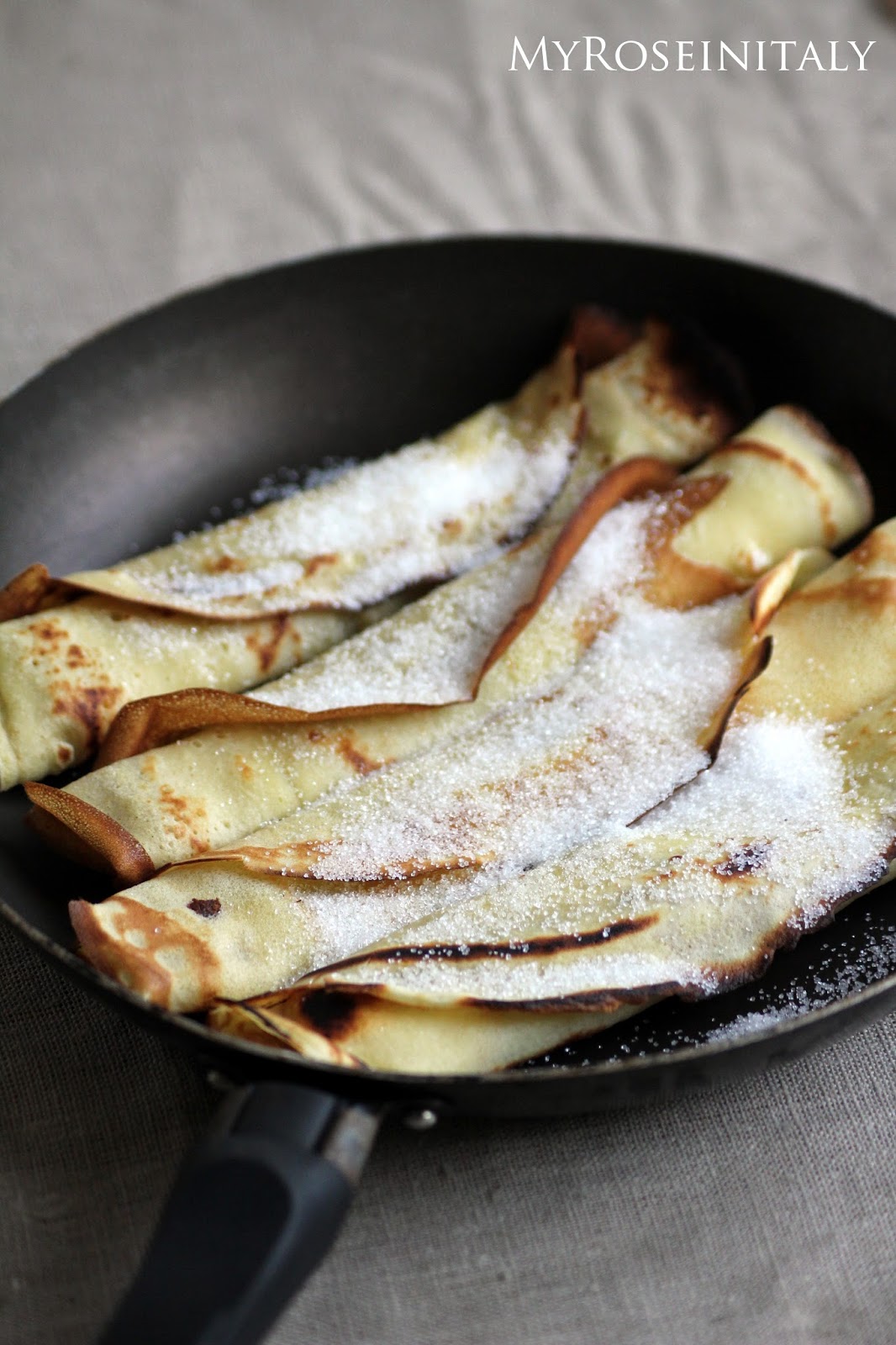 My RoseinItaly: Crepes suzette all'italiana