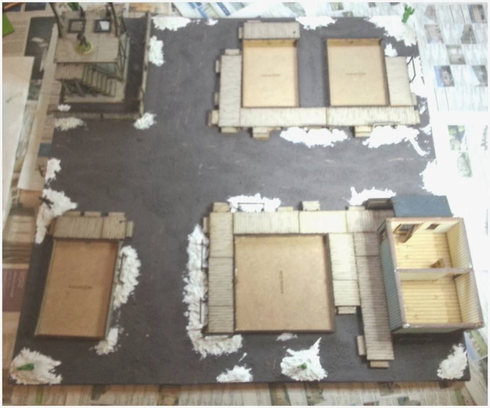 Wee Blokes: Dead Man's Hand Terrain Board - Part 2