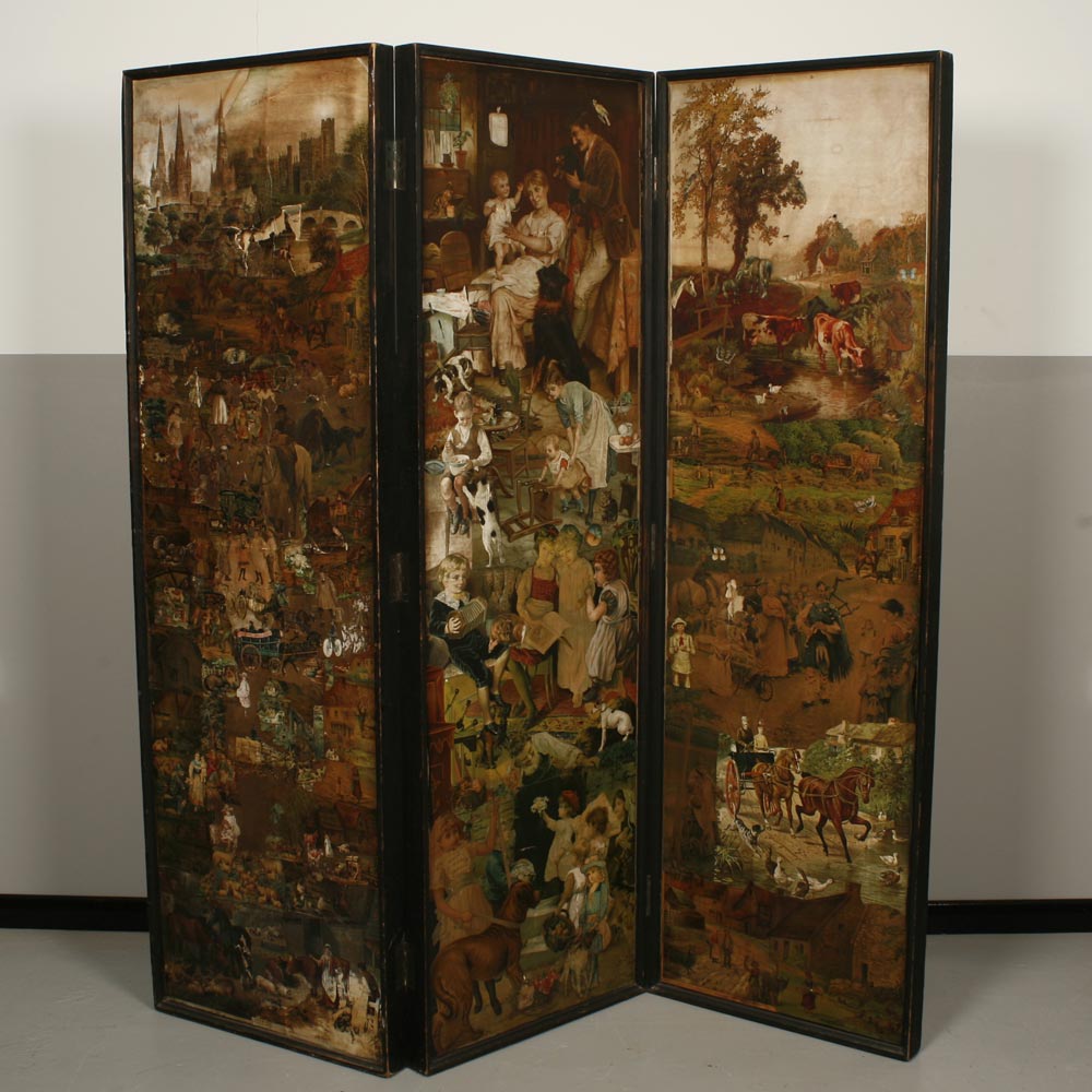 Imperial & Standard: Victorian Collage Screen