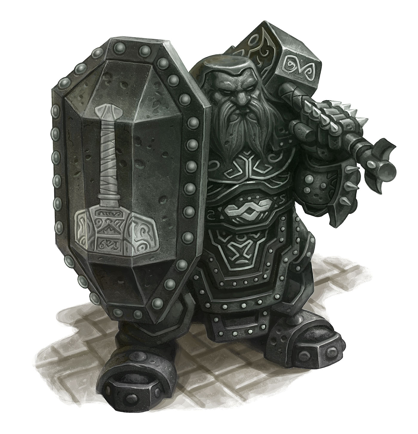 THE ART OF JIM NELSON: Dwarf Golem