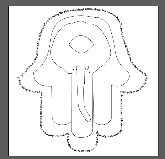 ART 210 L : Calligram