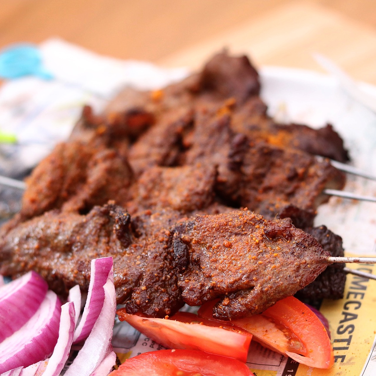 FoodAce: Beef Suya - Ace's Style