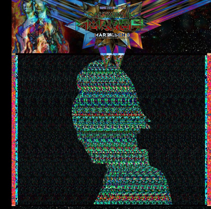 Captain Marvel: How To See the Magic Eye Posters - The Geek Twins