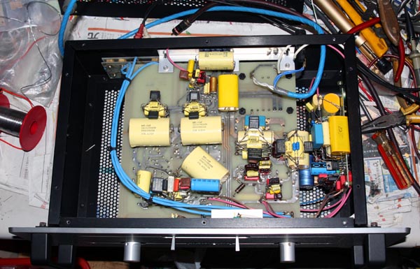 吉鵬音響工作坊: [維修] audio research LS7 前級