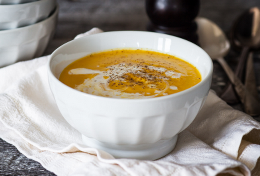 Les recettes de Mamounette: Potage de courge musquée, cari et gingembre ...