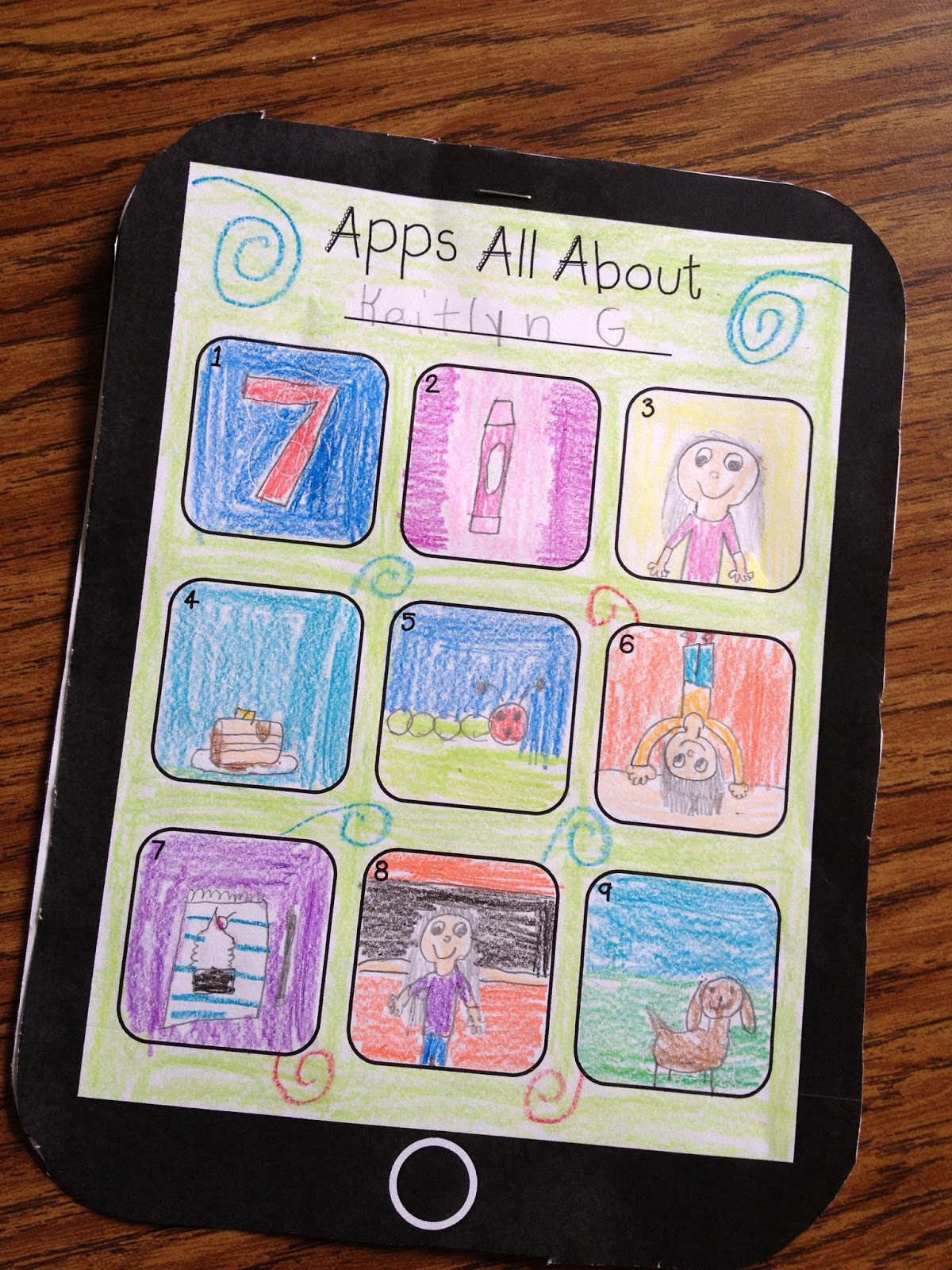 Simply Second Grade: Our iPad Craftivity & a WINNER!!