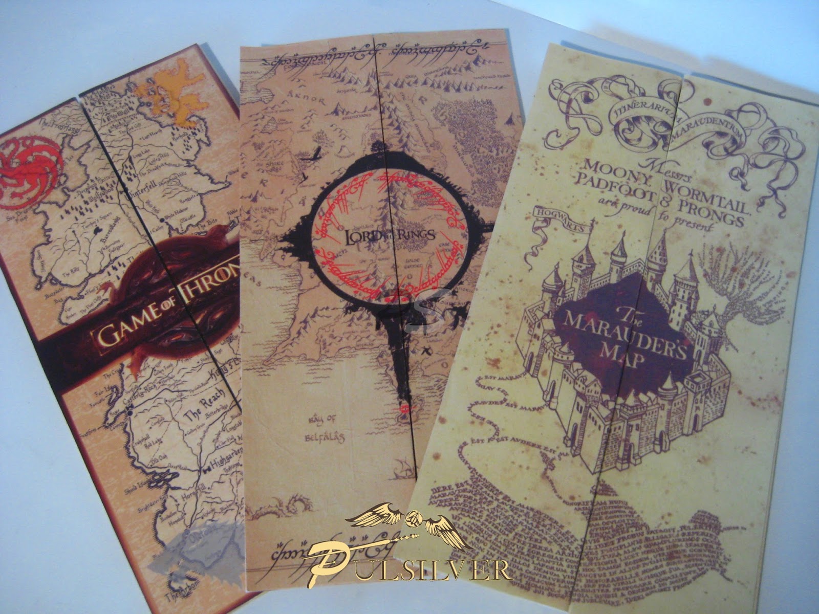 Pulsilver: Mapa del Merodeador - Harry Potter