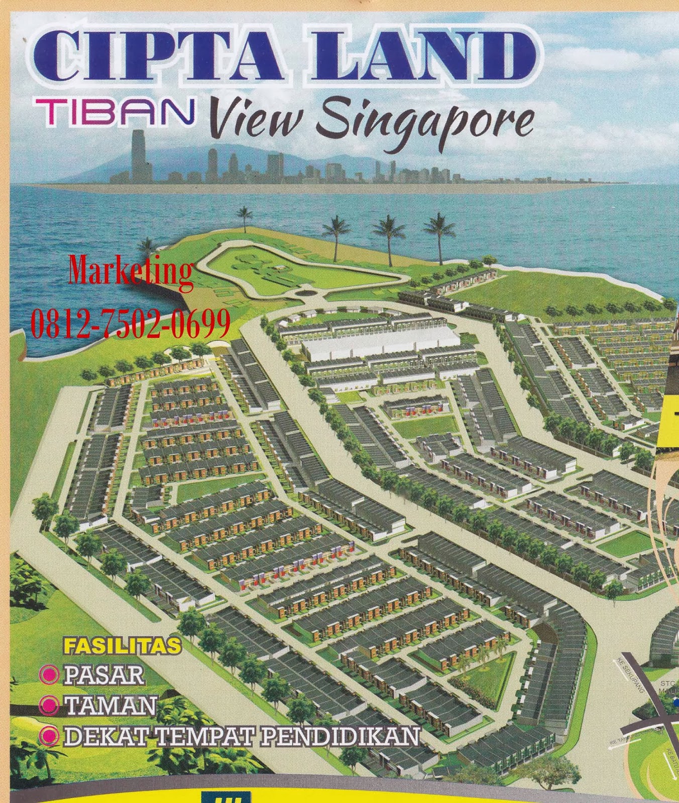 Perumahan & Ruko CIPTA LAND di Tiban Batam - PROPERTY BATAM 99