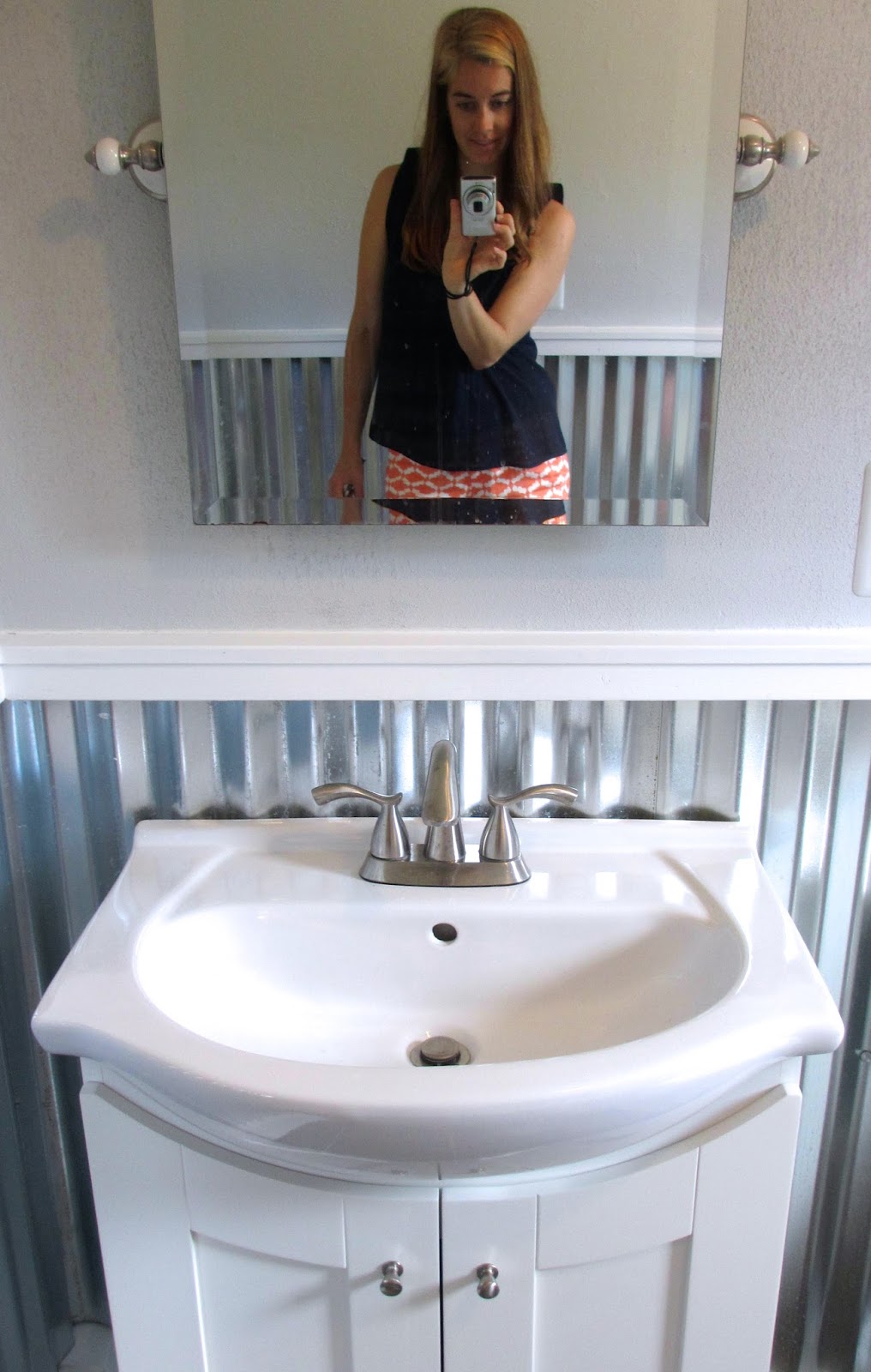 From the Desk of Kate Jones: Chipotle Inspired Bathroom Reveal