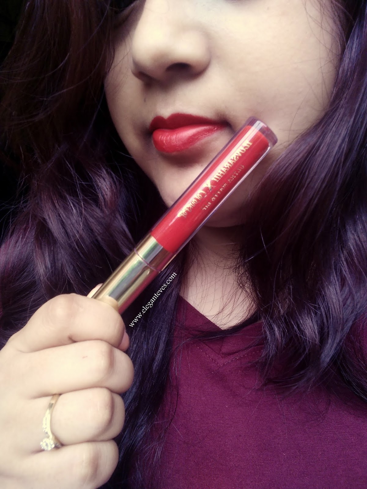 Colourpop Arriba Ultra Matte Lip color Review Swatches - Elegant Eves