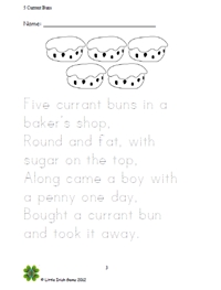 Little Irish Gems: 5 Currant Buns.