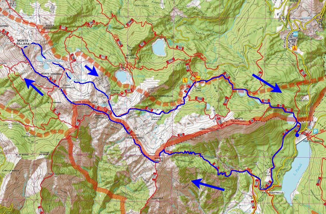 Escursionismo a 360°: Dalla diga del lago Paduli al monte Sillara (EE)