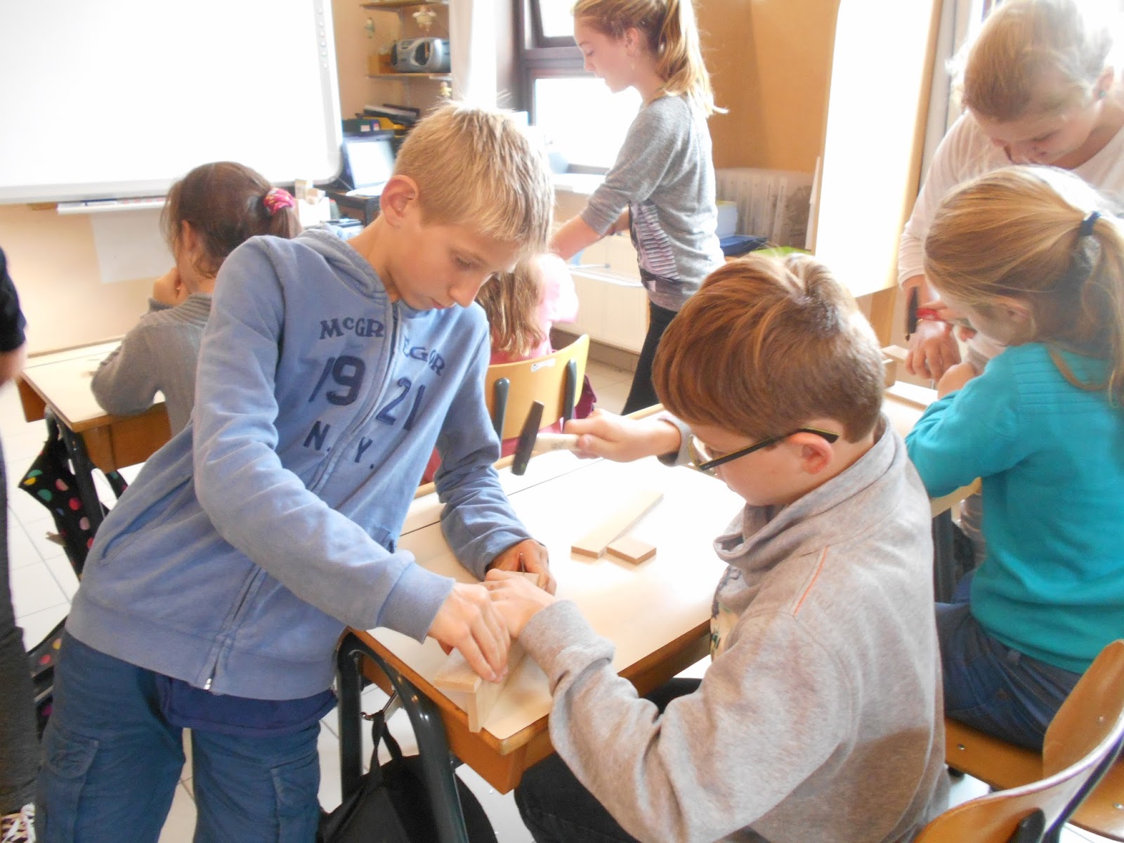 5de en 6de leerjaar De Vliegerboom: Groepswerk!