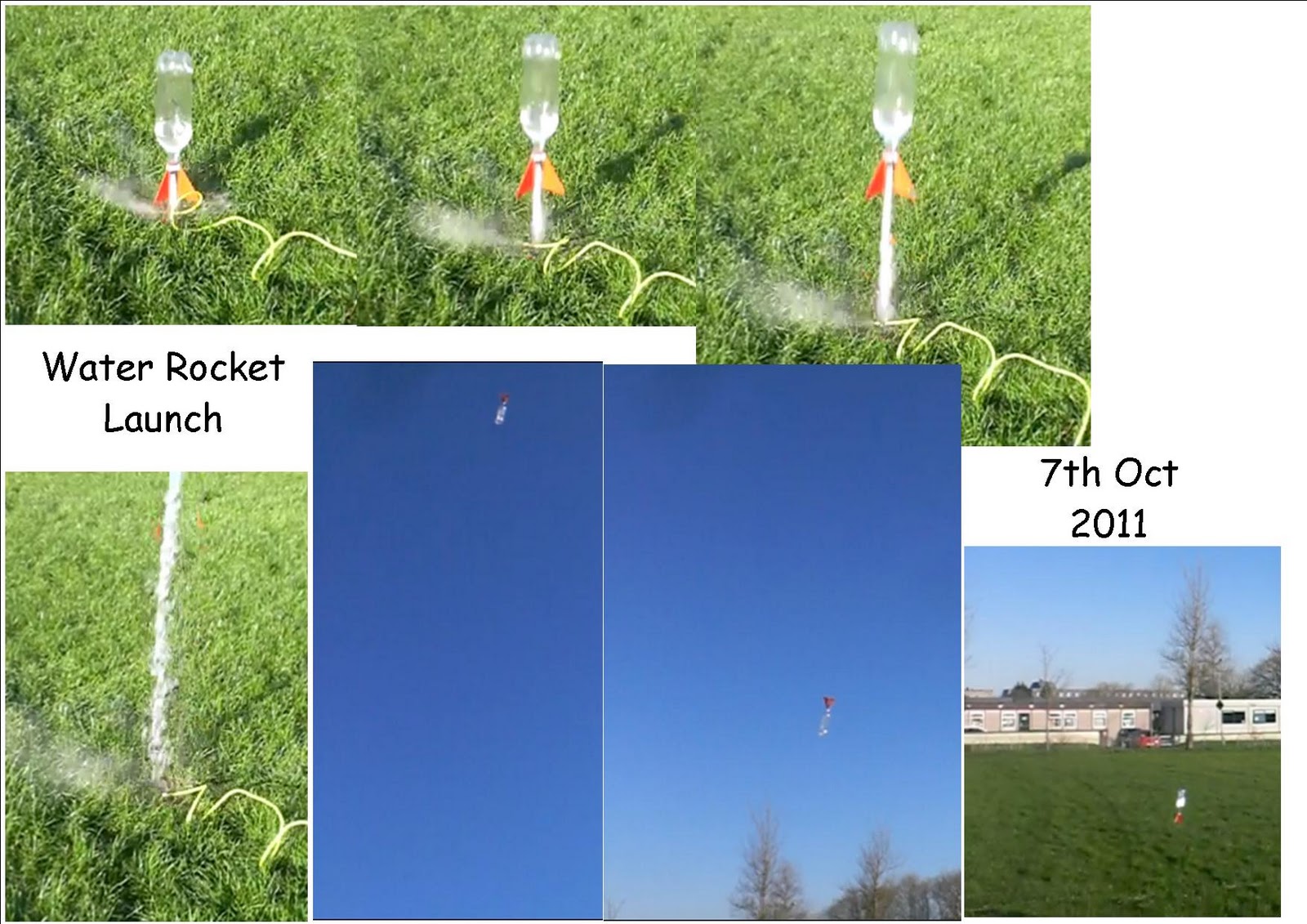 Space and Rockets page: Launching water rockets: Ms. McLoughlin and Ms ...