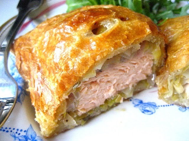 5 Star Rating: Salmon Wellingtons