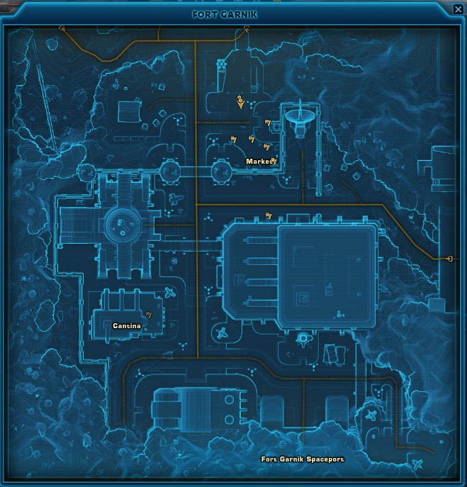 Mapa Ord Mantell - swtor español