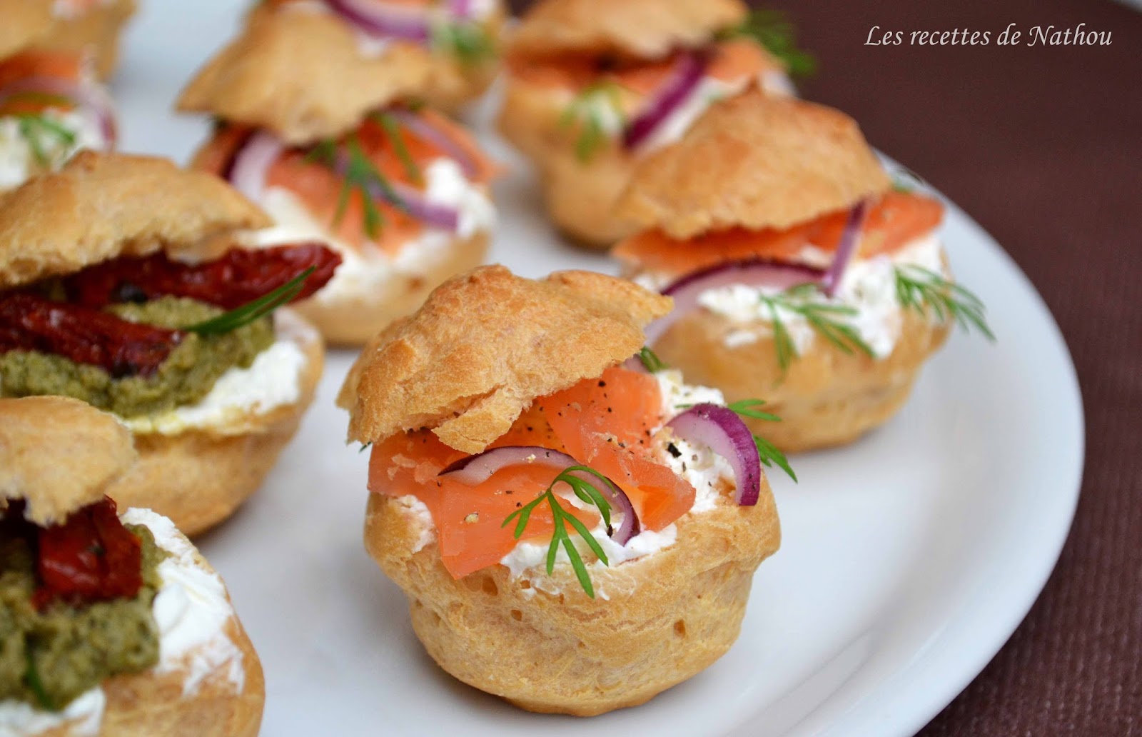 Ma cuisine au fil de mes idées...: Petits choux salés pour l'apéro
