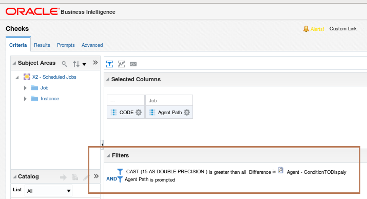 OBIEE: Run OBIEE Agent via Button Event - Part 2