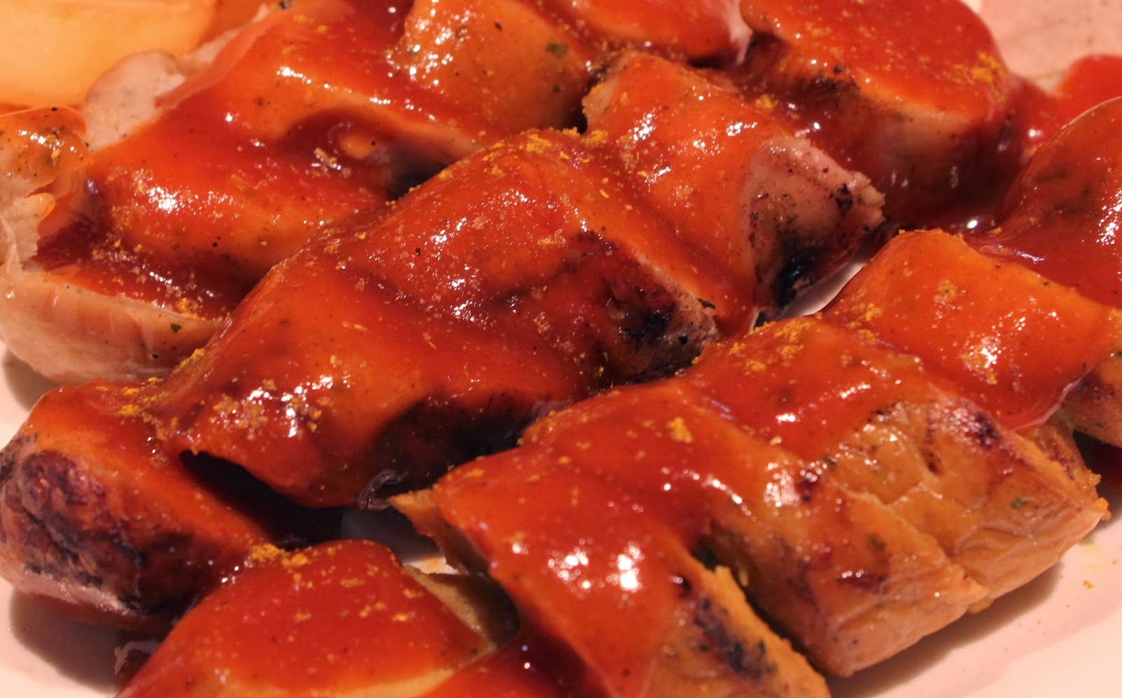 Pudica's Food Corner: German style "Curry Wurst"