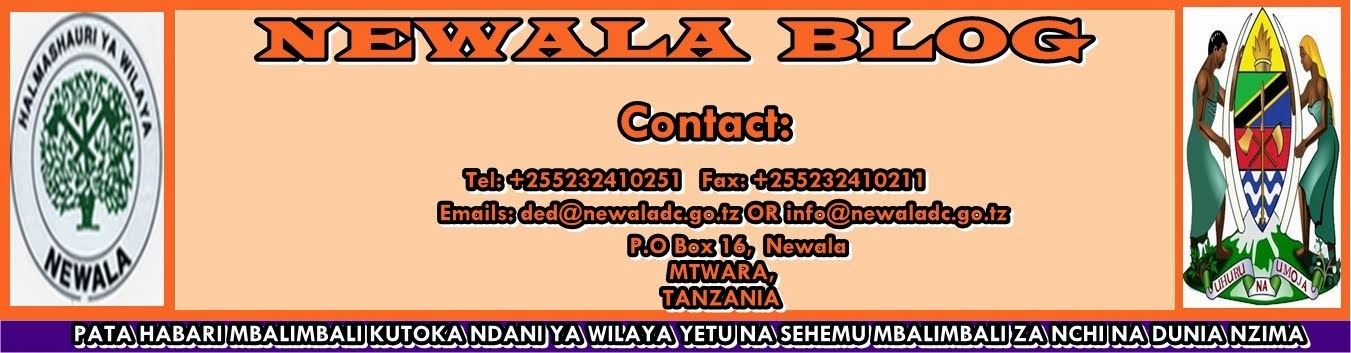 NEWALA BLOG: TOURISM ATTRACTIONS