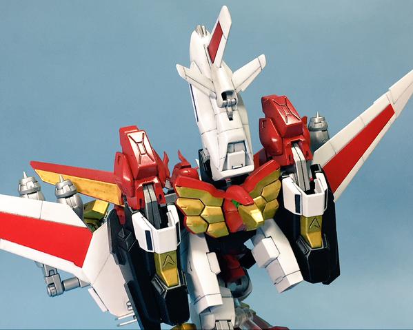 Custom Build: Gundam Kit Bash Brave Command "Super Fire Dagwon"