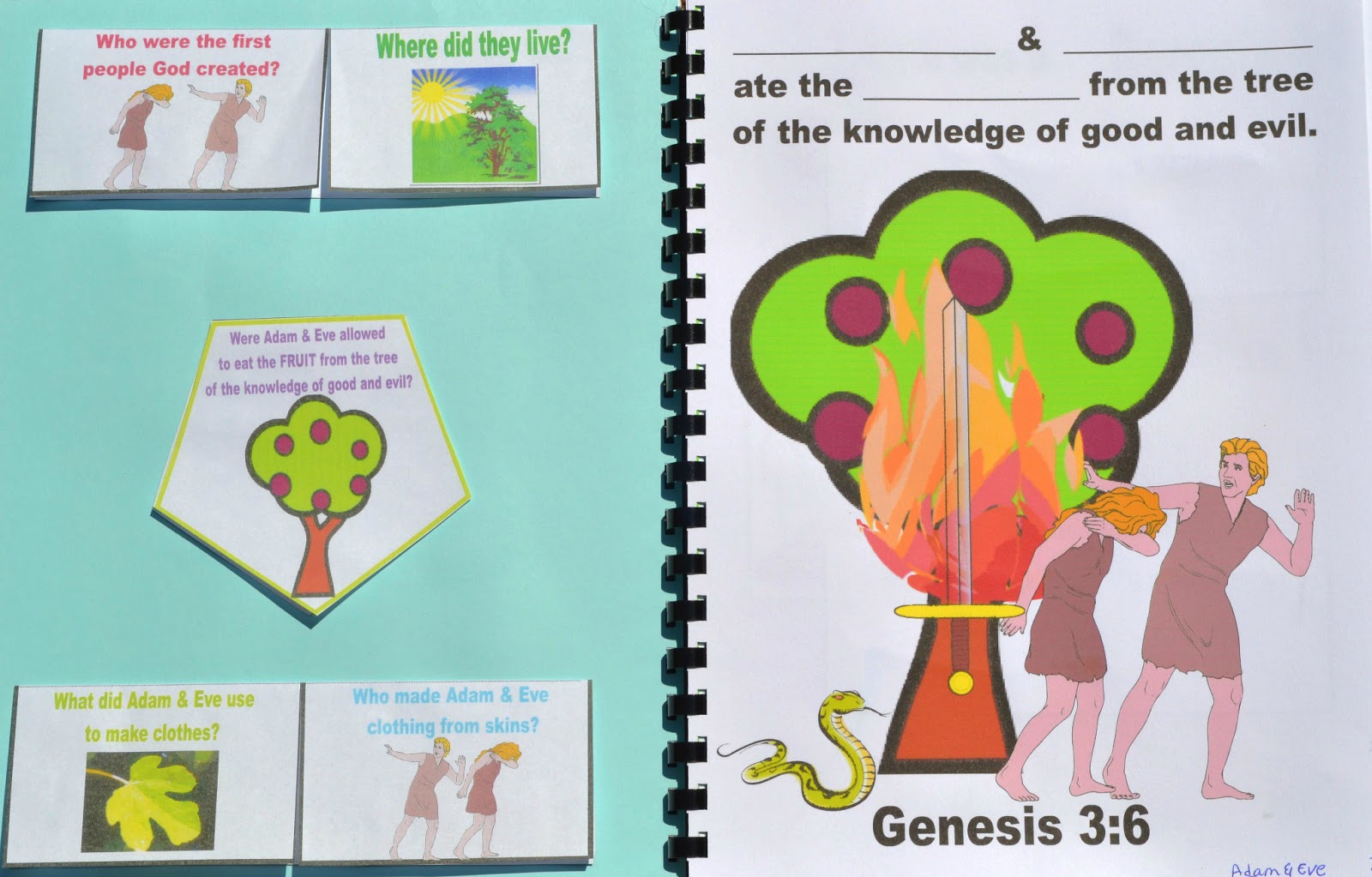 Bible Fun For Kids: Genesis Series: Adam & Eve Bible Fun For Kids: Genesis Series: Adam & Eve