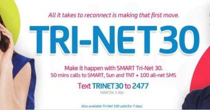 How To Register SMART TRINET30, TRINET100, TRINET200, TRINET400 Promo
