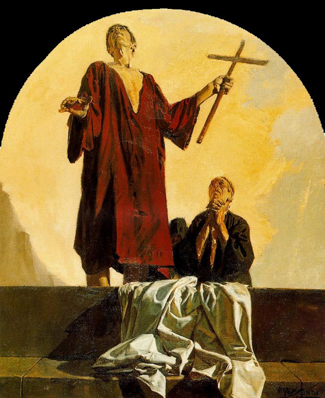 Painting of Baldomero Romero Ressendi artist, Baldomero Romero Ressendi ...