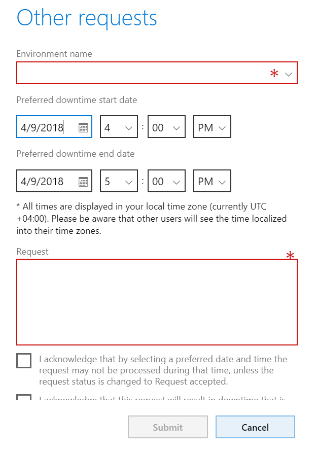 How to create service request to the Dynamics Service Engineering team ...