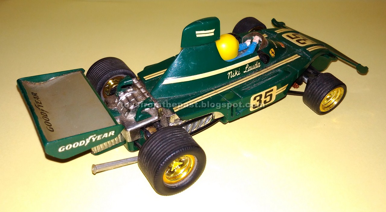 Toys from the Past: #896 SCALEXTRIC - FERRARI 312 B3 (Ref. 4052) (1975)
