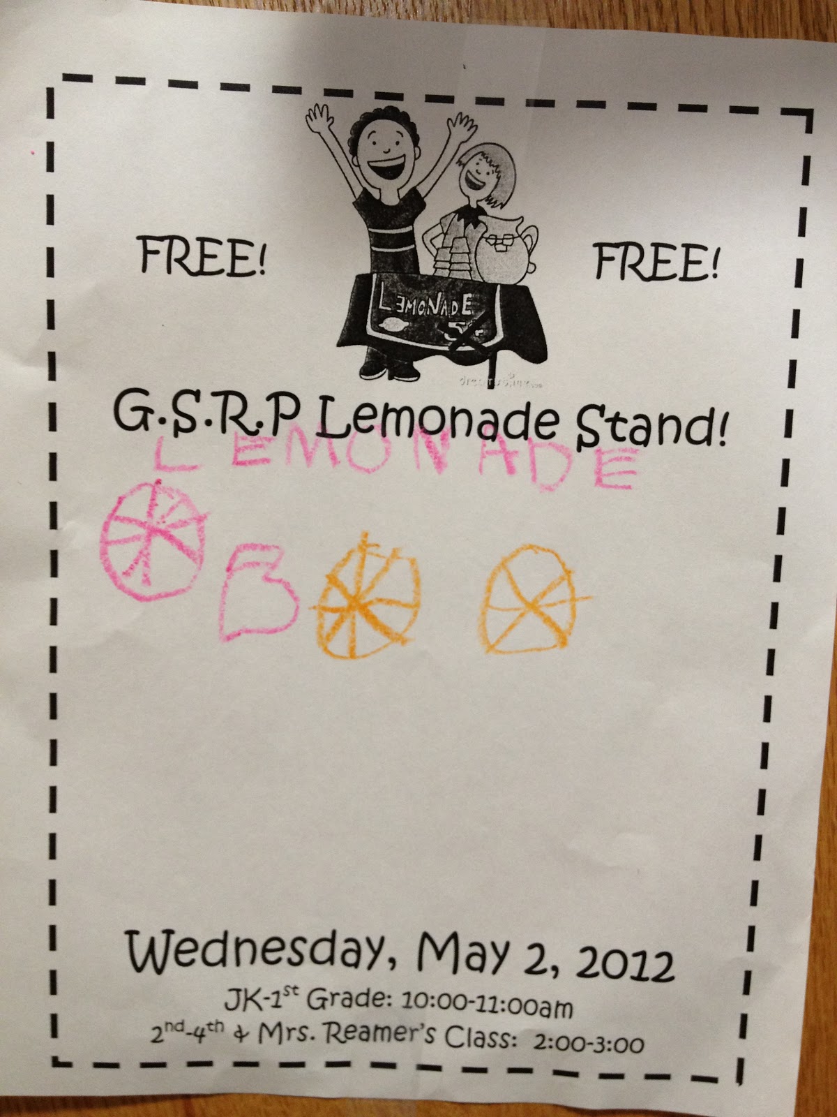 Sweet Life of Teaching: Lemonade Stand!!