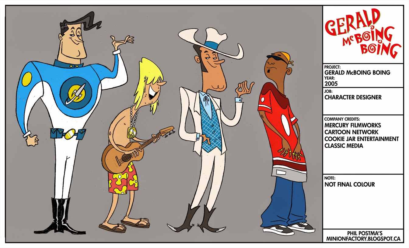 MINION FACTORY: 2005 - Gerald McBoing Boing