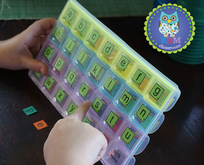 KM Classroom: Letter Tiles and Word Cards Freebie