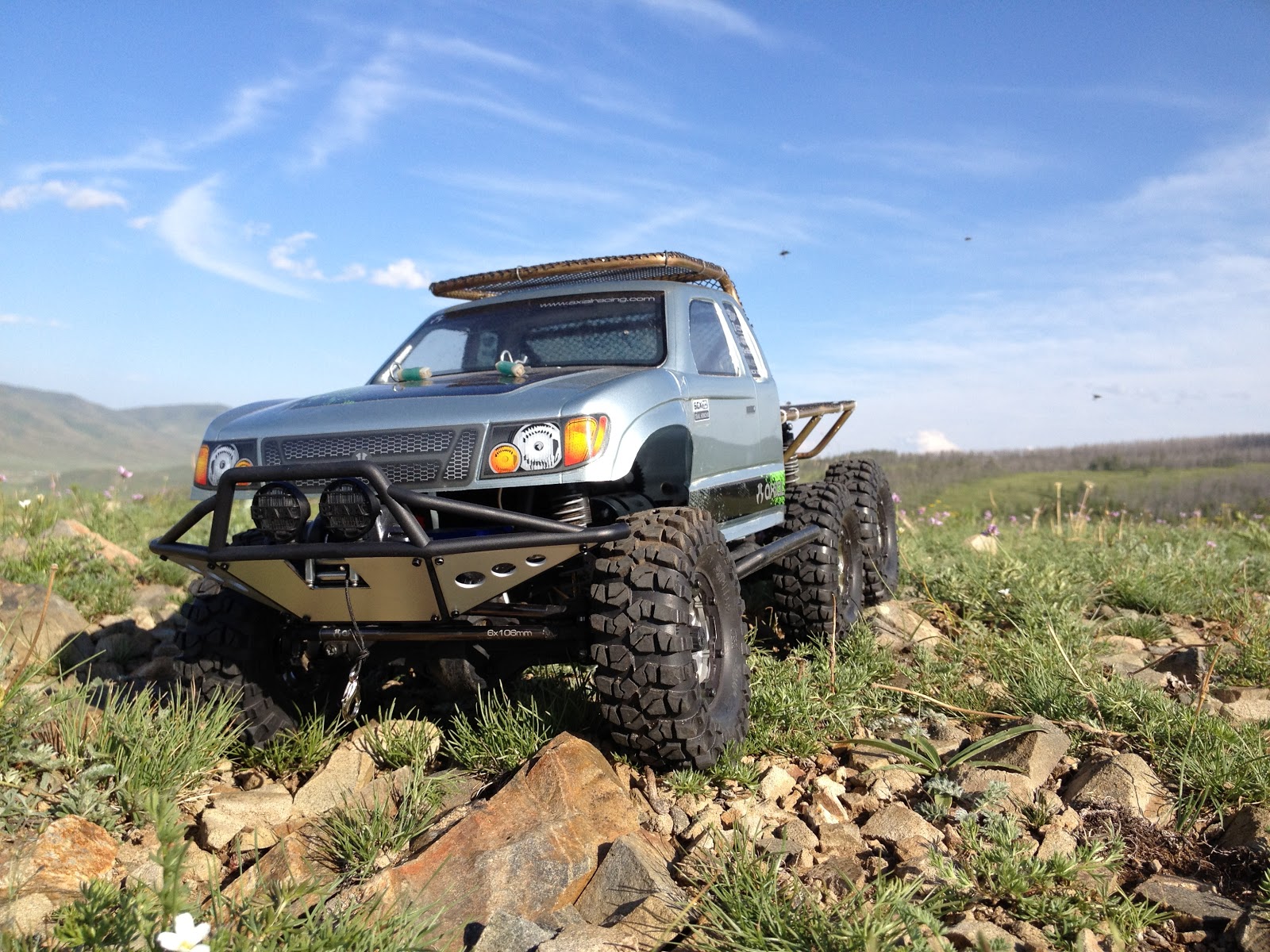RC Car Mongolia: 6x6 Axial SCX-10