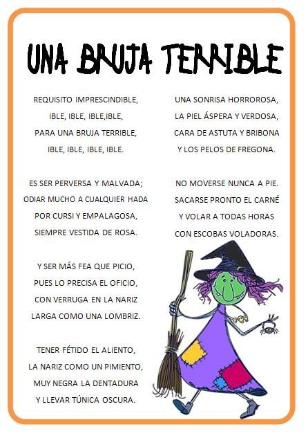 LEER PARA PENSAR, ESCRIBIR PARA CREAR: POEMAS DE HALLOWEEN